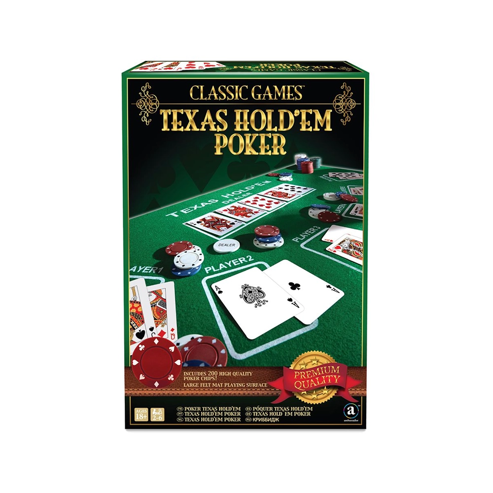 Classic Game Texas Holdem Poker Set - 961IT